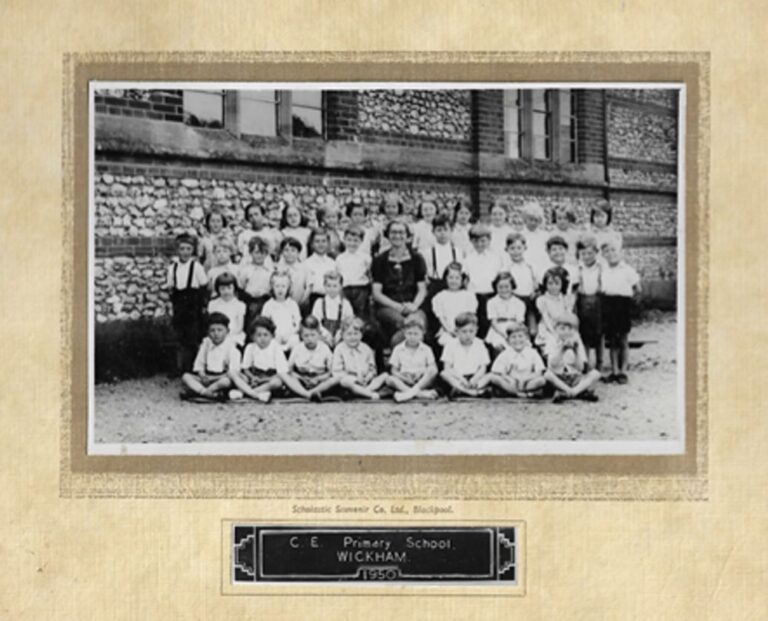 HT3 Wickham School 1950 - Wickham History Society